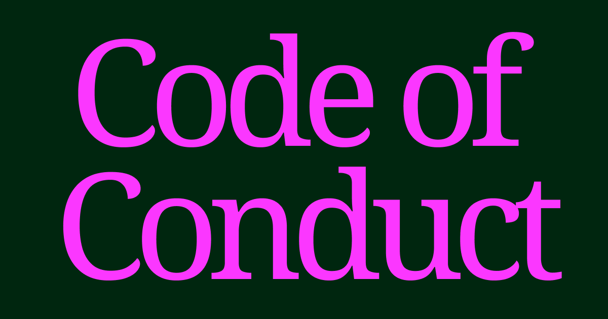 Code of Conduct - The A11Y Project Code of Conduct - The A11Y Project